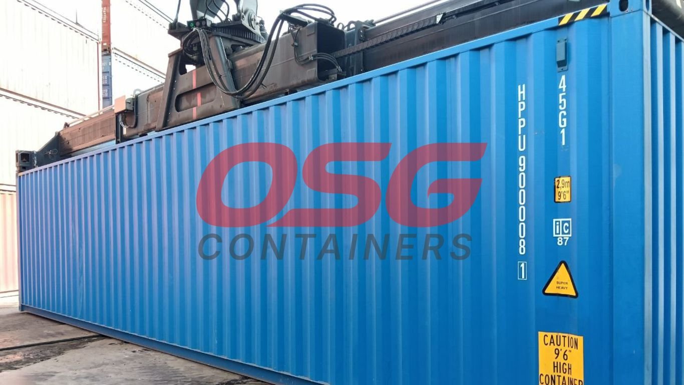 The Power of the 40ft Container: Why Big Projects Prefer Bigger Space - OSG Containers Malaysia